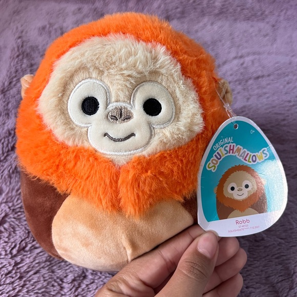 Squishmallows | Toys | Nwt Robb The Monkey Squishmallow | Poshmark